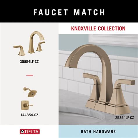 Delta 3 Piece Knoxville Champagne Bronze Decorative Bathroom Hardware