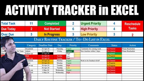 𝐃𝐀𝐈𝐋𝐘 𝐀𝐂𝐓𝐈𝐕𝐈𝐓𝐘 𝐓𝐑𝐀𝐂𝐊𝐄𝐑 𝐨𝐫 𝐓𝐨 𝐃𝐨 𝐋𝐢𝐬𝐭 𝐢𝐧 𝐄𝐱𝐜𝐞𝐥 𝟐𝟎𝟐𝟒 𝐇𝐨𝐰 𝐓𝐨 𝐌𝐚𝐤𝐞 𝐀 𝐃𝐚𝐢𝐥𝐲 𝐓𝐨 𝐃𝐨 𝐋𝐢𝐬𝐭 𝐈𝐧 𝐄𝐱𝐜𝐞𝐥