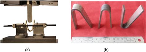 A Three Point Bend Test Setup B Bend Test Specimen Download