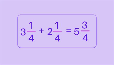 Adding Mixed Fractions Steps With Examples Chimpvine