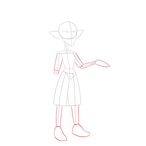 How To Draw Eda Clawthorne The Owl House SketchOk