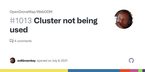 Cluster Not Being Used · Issue 1013 · Opendronemapwebodm · Github