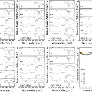 The Fourier Transform Infrared FTIR Spectra Of The Fabricated