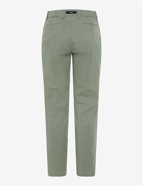 Herrenmode Hosen Chinos Style Thilo Grün Regular Fit