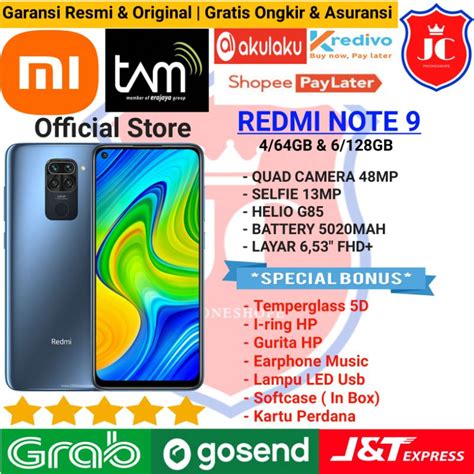 Jual Xiaomi Redmi Note Ram Gb Gb Garansi Resmi Tam Xiaomi Indonesia Bonus
