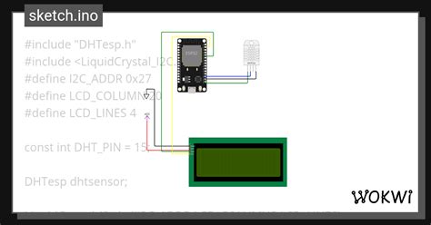 Humidity And Temperature Wokwi Esp32 Stm32 Arduino Simulator