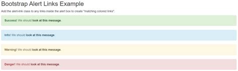 Bootstrap Alert W Schools