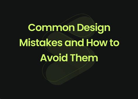 Common Design Mistakes How To Avoid Them By Siznam