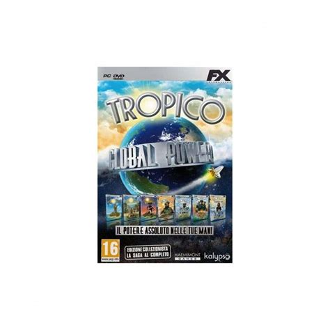 Activision Tropico Global Power 7 Juegos Premium Juego Para Pc