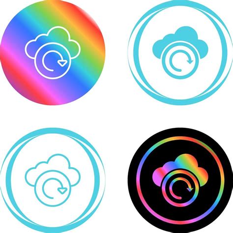cloud backup vector icon 40765136 vector art at vecteezy