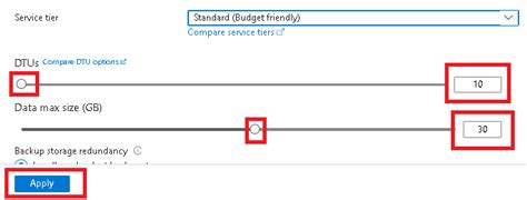 Is There Anyway To Downgrade Azure Sql Database From Vcore To Dtu Model Stack Overflow