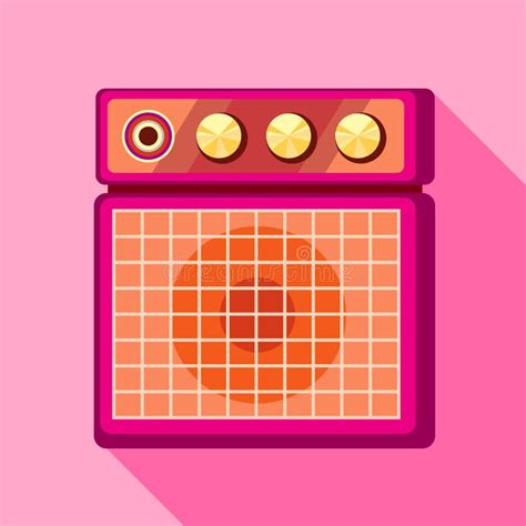 Mute Speaker Sign Icon Sound Symbol Stock Vector Illustration Of Round Flat