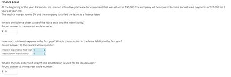 Solved Years At Year End The Implicit Interest Rate Is 5