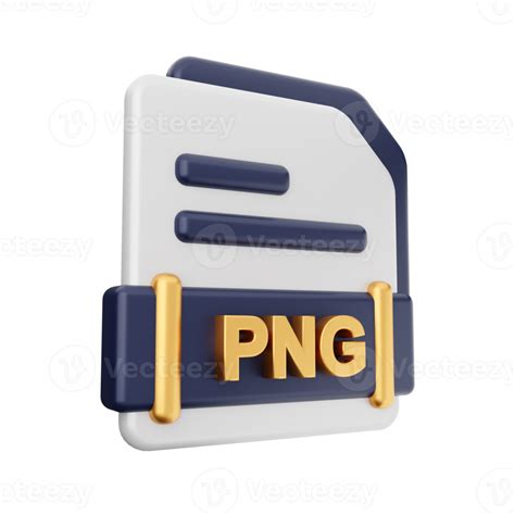 3d File Png Format Icon 22050425 Png