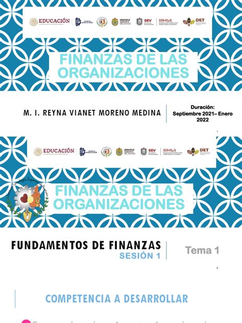 Sesión 1 Fundamentos De Finanzas Finanzas I Pdf Economias