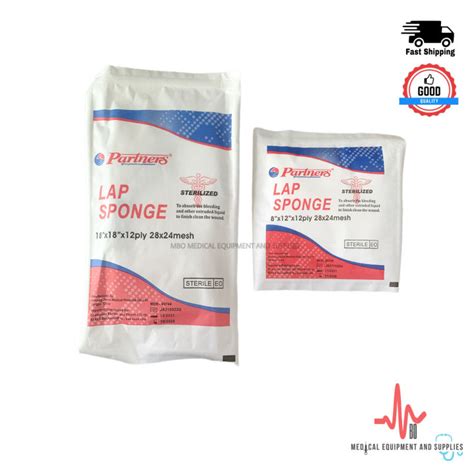 Sterile Lap Sponge With Xray Line 8x12x12ply 18x18x12ply 8x36x12ply