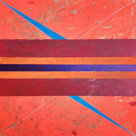 Refraction Subtraction Acrylic And Pen On Wood Panel 24×24 U