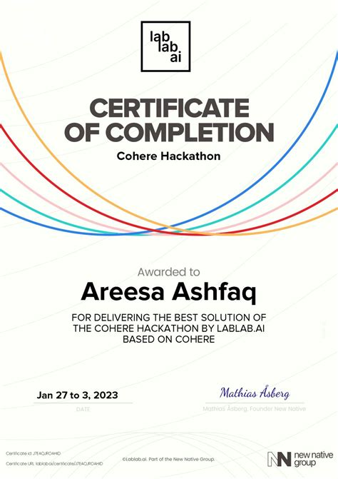 Bestsolution Coherehackathon Askquran Teammates Speakers Mentors