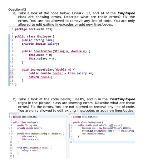 Solved Question A Take A Look At The Code Below Chegg