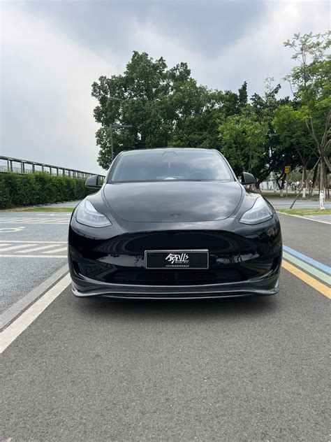 特斯拉modely改装领业efg款包围套件model Y社区易车社区