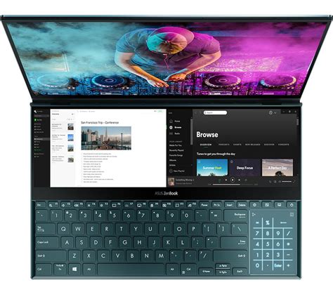 Buy Asus Zenbook Pro Duo Ux Gv Laptop Intel Core I Tb Ssd Blue Free Delivery