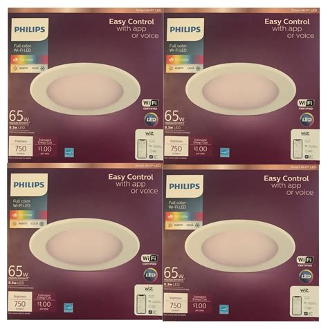 Mua Color And Tunable White 5 6 In LED 65W Equivalent Dimmable Smart