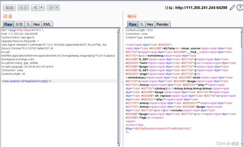 攻防世界 web web php include csdn博客