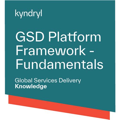 Gsd Platform Framework Fundamentals Credly