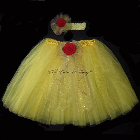 Yellow Princess Tutu Girls To Adult Plus Size Red Rose Etsy