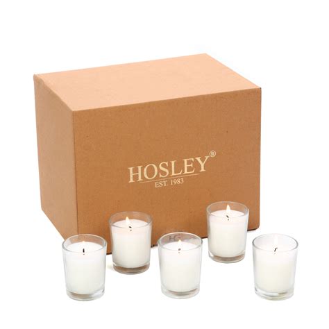 Mainstays Unscented Filled Votive Glass Candles White 12 Pack Votive