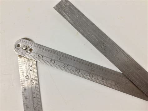 Chesterman 12” Zig Zag Rule 891 31308 Old School Tools