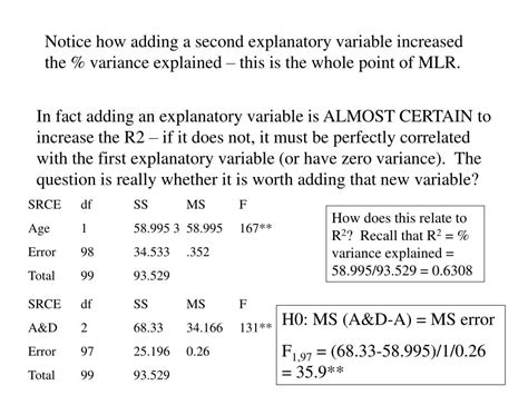 Ppt Multiple Stepwise And Non Linear Regression Models Powerpoint