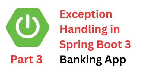 Ramesh Fadatare On Linkedin Banking Application Exception Handling In Spring Boot 3 Rest Api