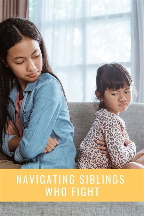 Navigating Siblings Who Fight Expert Tips