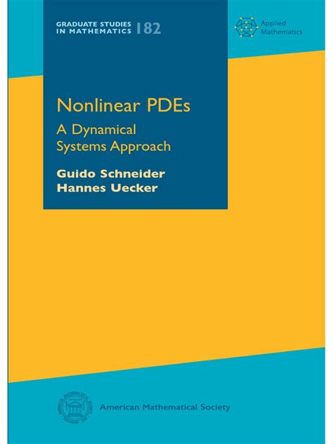 Vdoc Pub Nonlinear Pdes A Dynamical Systems Approach Pdf Partial
