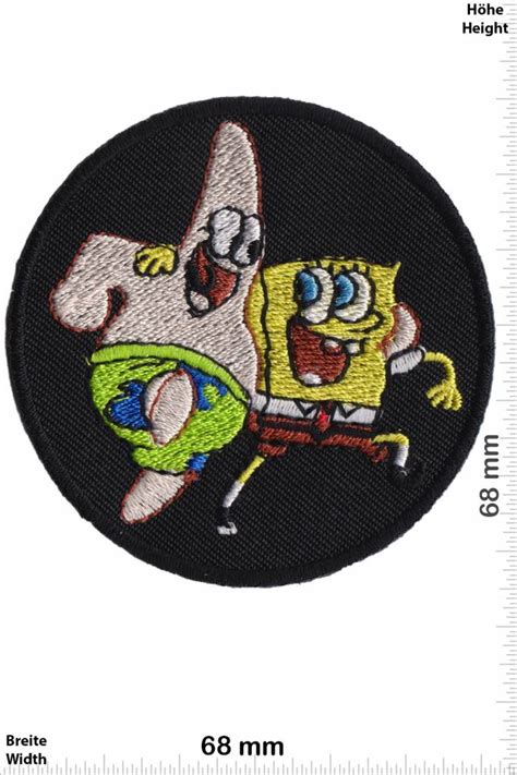 Spongebob Spongebob Squarepants Round Xlpatches