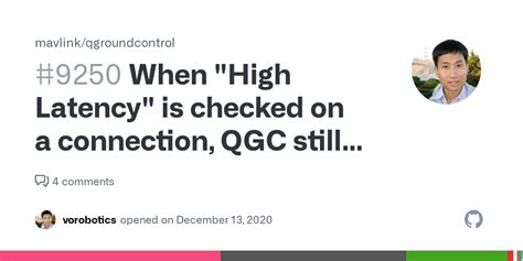 When High Latency Is Checked On A Connection Qgc Still Loads