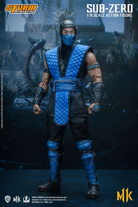 Mortal Kombat 11 Sub Zero 16 Action Figure Klassic Storm Collectibles Toywiz