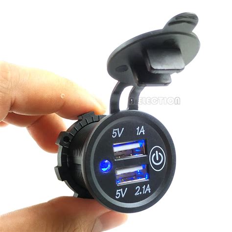 Diy Usb Oplader 3 1a 12v 24v Usb Stikkontakt Vandt Grandado