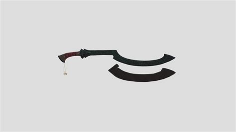 Game Res Khopesh W Materials 3d Model By Jaredstevens [8a0e0c2