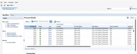 Can We Download The Bulk Report Say For A Month Yearly In Process Details Under Data Management