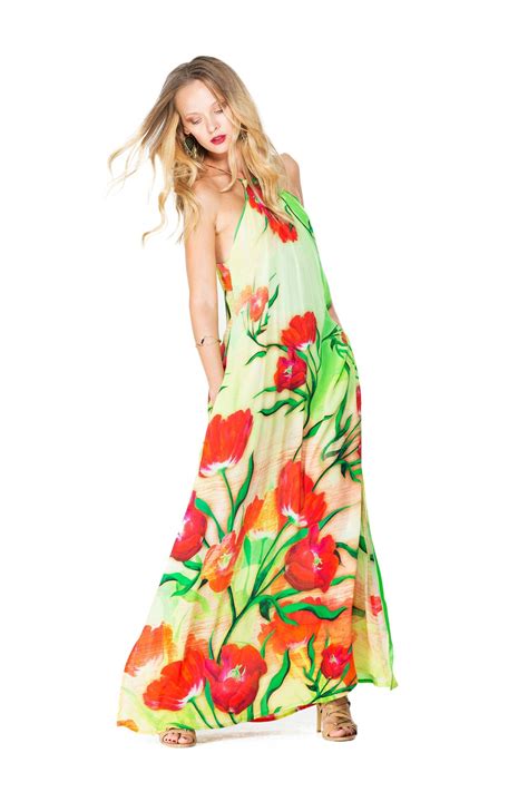 Shahida Parides Floral Summer Dress Designer Silk Dresses
