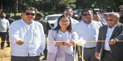 Cm Conrad Sangma Inaugurates Road Infrastructures In East Garo Hills