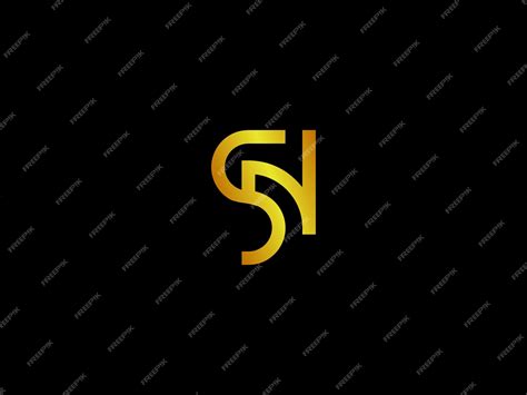 제목의 로고 와 함께 노란색 로고 프리미엄 벡터
