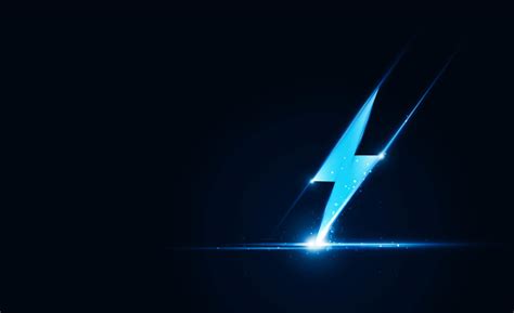 추상 속도 번개 볼트 아웃 기술 배경 하이테크 통신 개념 혁신 배경 벡터 디자인 번개에 대한 스톡 벡터 아트 및 기타 이미지 번개 3차원 형태 파란색 Istock