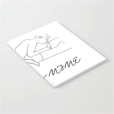 Sex Position 69 Line Drawing Notebook By Jesse Draws Society6