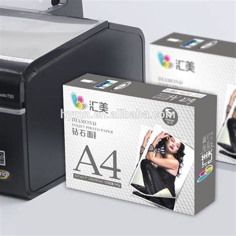 Promoting Inkjet Printing Diamond Rc Glossy Photo Paper Inkjet
