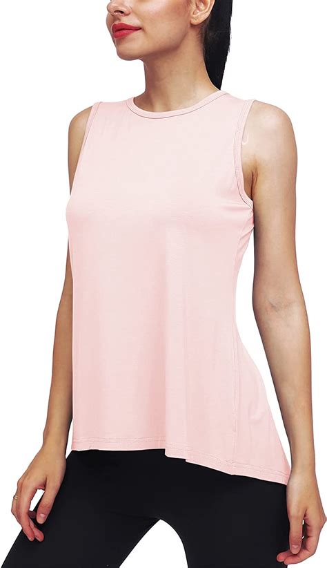 Mippo Workout Tops For Women Yoga Tank Tops Muscle Tank Athletic Shirs