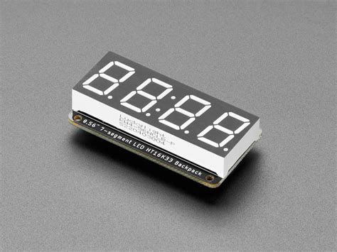 Buy Assembled Adafruit 056 4 Digit 7 Segment Display Ada5599 Adafruit