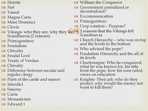 Section Two Feudalism And Manorial System Ppt Download